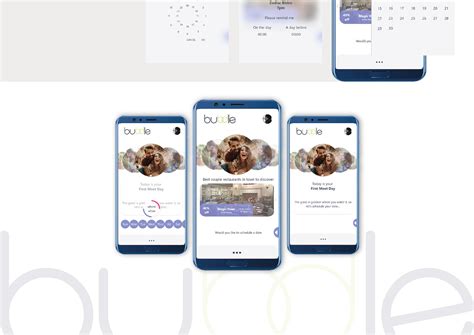 Ui Ux Bubble An Application For Couples On Behance