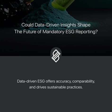Could Data Driven Insights Shape The Future Of Mandatory Esg Reporting