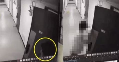 문 뒤에 숨어 13시간 기다리다 스토커 침입 영상 공개한 여성 Bj