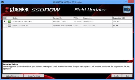 How To Upgrade Kingston Ssd Firmware