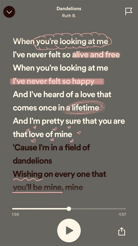 Dandelions Ruth B Pretty Lyrics Just Lyrics Lyrics Of English Songs