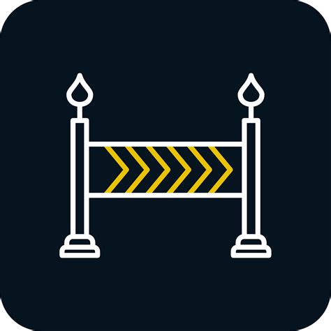 Barrier Line Red Circle Icon 44200412 Vector Art At Vecteezy