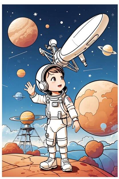 premium ai image space communication satellite communication deep space communication space