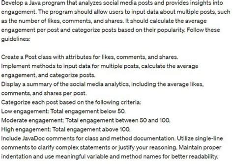 Answered Develop A Java Program That Analyzes Bartleby