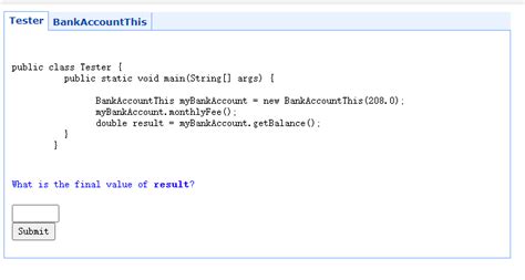Solved Tester Bankaccountthis Public Class Tester Public