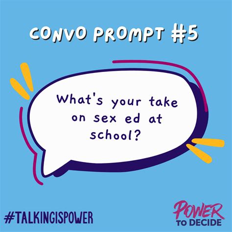 How To Start Talking About Sex Power To Decide