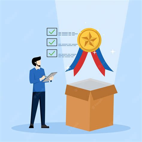 Premium Vector Quality Control Quality Assurance Entrepreneur Checks Quality With Passed Checklist