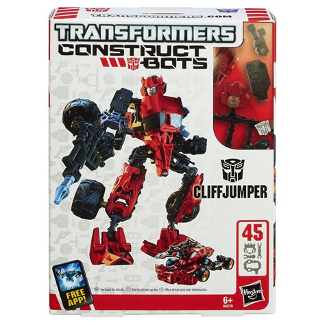 Transformers Construct Bots Scout Class Cliffjumper 2 In 1 Buildable