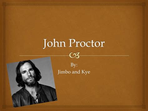 Ppt John Proctor Powerpoint Presentation Free Download Id 2495045