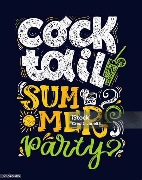 여름 글자 인용 배너 포스터 티셔츠 디자인 포장을 위한 손으로 그린 낙서 레터링 아트 여름 분위기 레모네이드 파티 T 셔츠에 대한 스톡 벡터 아트 및 기타 이미지 Istock