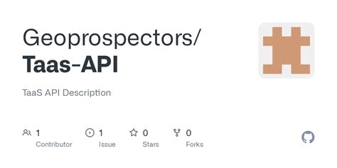 github geoprospectors taas api taas api description