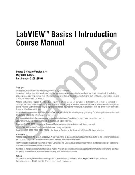 Pdf Labview Basics 1 Sample Dokumentips