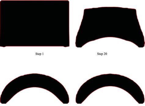 Intermediate Structures Of Arch Structure Subjected To External