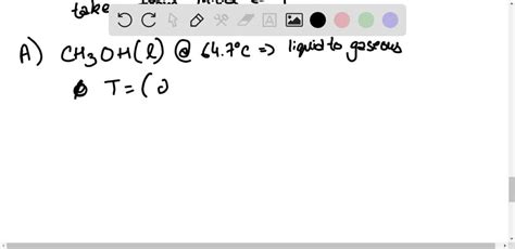 Solved Thenormal Boiling Point Of Methanol Ch3 Oh Is 64 7 ∘ C And Its Molar Enthalpy Of
