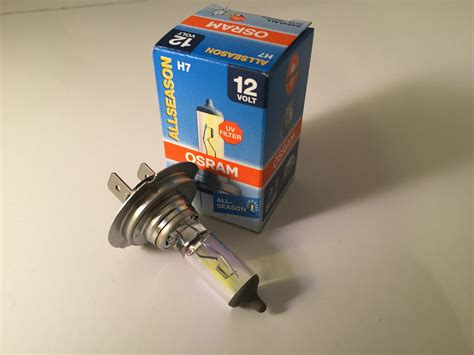 OSRAM H7 12V 55W ALLSEASON LAMPE LAMPEN 64210ALL GELB ALL SEASON ...