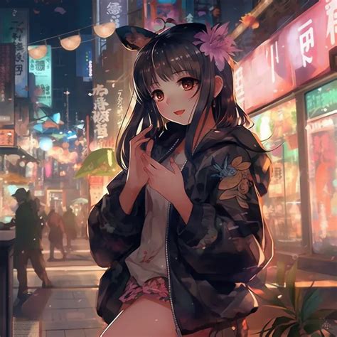 Beautiful And Fashionable Anime Girls Midjourney Prompt Promptbase