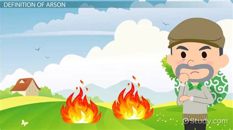 What Is Arson Definition And Law Video And Lesson Transcript