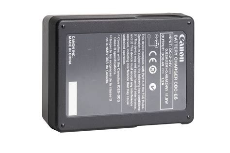 Canon Cbc E6 Auto Ladegerät Charger Für Lp E6 Lp E6n Akkus Gebraucht