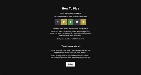 Github Michaelwangcode2 Player Wordle A Two Player Version Of Wordle Built Using React And