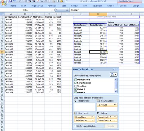 Multiple Charts From One Pivot Table Excel 2007 2025 Multiplication