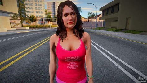 Amanda From Gta V For Gta San Andreas