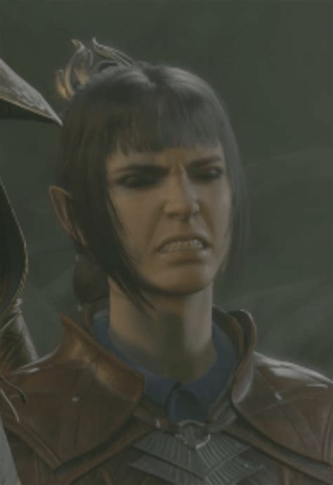 Just An Amusing Cutscene Facial Expression Bug Rbaldursgate3
