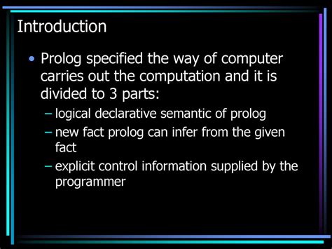Logic Programming Languages Ppt Download