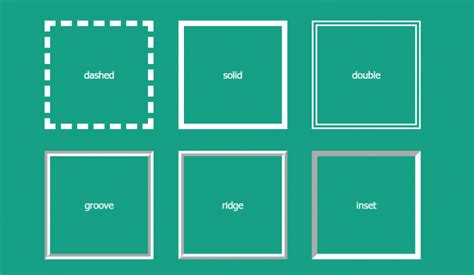 20 Different Css Border Examples Onaircode