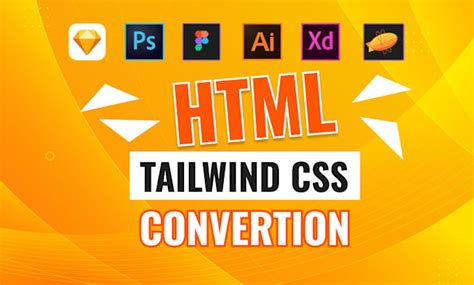 Convert Figma To Html Psd To Html By Tailwind Css Responsive Web Design