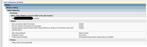 Filtering Folder Redirection Microsoft Qanda