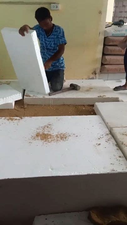 Eps Foam โฟมปรับพื้น ยกระดับพื้น เกรดไม่ลามไฟ ขนาด 60x120 Cm หนา2 130บาท แผ่น บรรจุ 5 แผ่น