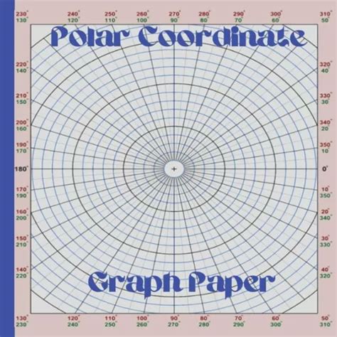 Libro Polar Coordinate Graph Paper Circular Gride Notebook Cuotas Sin Interés