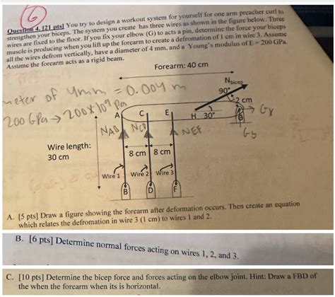 Solved B Question 4 121 Pts You Try To Design A Workout System For