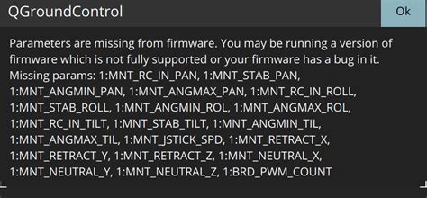 Missing Parameters No Parameter For Lights How To Fix Blue Robotics Software Blue