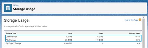 Storage Limit Exceeded Error Titan For Salesforce