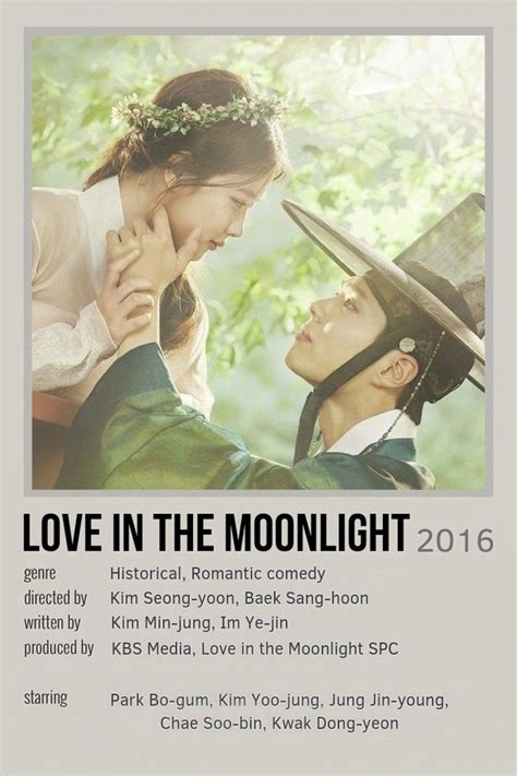 Love In The Moonlight 2016 Love In The Moonlight Kdrama Comedy Genres Movie Card