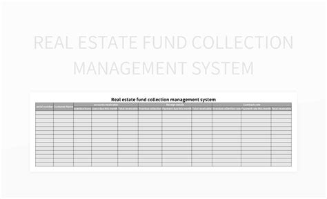 Free Payment Collection Templates For Google Sheets And Microsoft Excel Slidesdocs