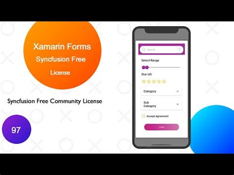 Syncfusion License Free Community Edition Xamarin YouTube