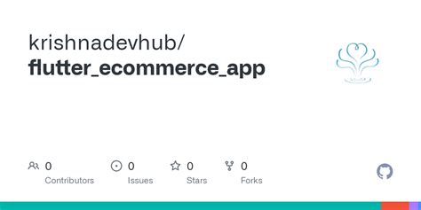 github krishnadevhub flutter ecommerce app