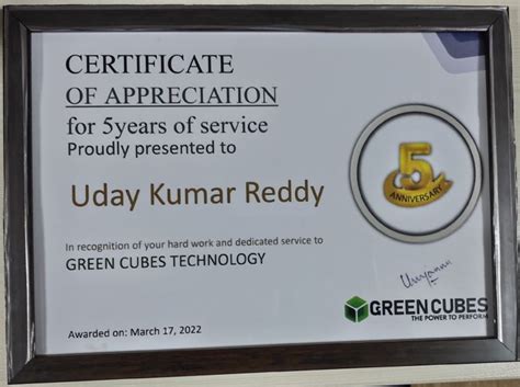 Uday Kumar Reddy K On Linkedin Celebrating 5years In Gct Thanks A Lot For The Colleagues Who