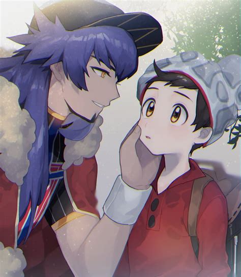 Leon And Victor Pokemon And More Drawn By Oshi Taberu Danbooru