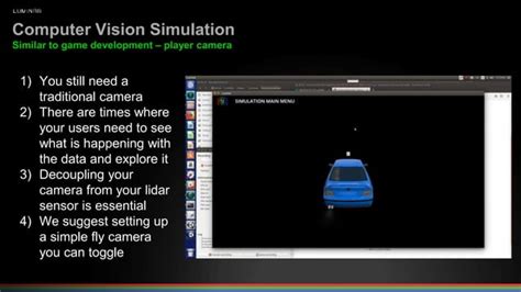 Simulating Lidar Sensors For Computer Vision Pptx 3 D Graphics Computer Software And
