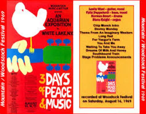 97 Vintage Woodstock 1969 Posters Affiche Img