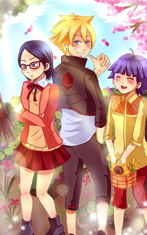 Bolt And Himawari Uzumaki