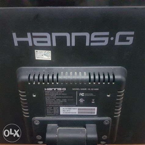 Hanns G Desktop Computer Monitor Computers And Tech Desktops On Carousell