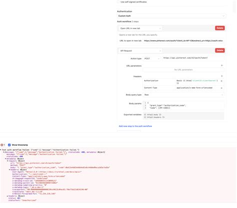 Oauth20 For Pinterest Fails 💬 Queries And Resources Retool Forum