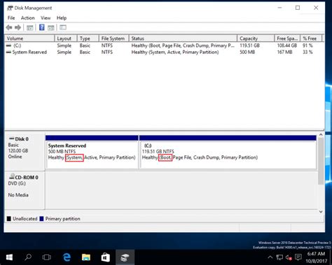 Easy Step To Extend System Partition On Windows Server 2016