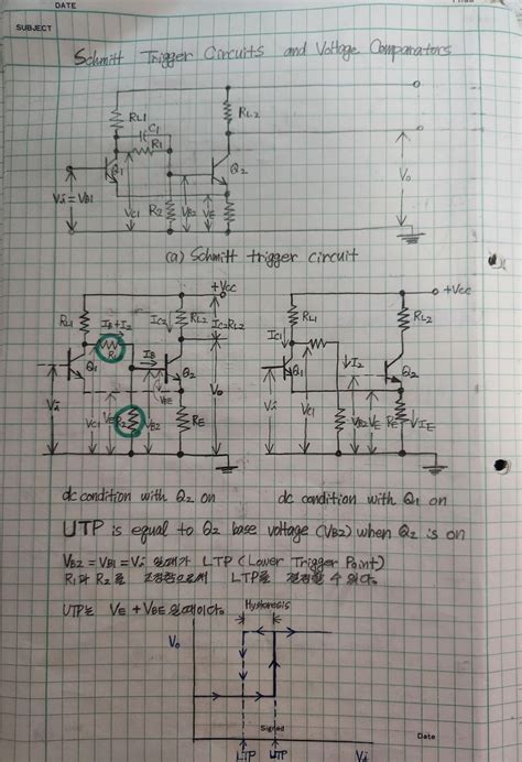 Jay K On Linkedin Schmitt Trigger Circuits And Voltage Comparators From My 35 Years Old…