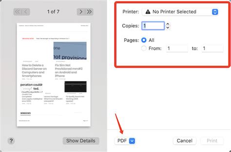 How To Save A Webpage As A PDF On Different Browsers