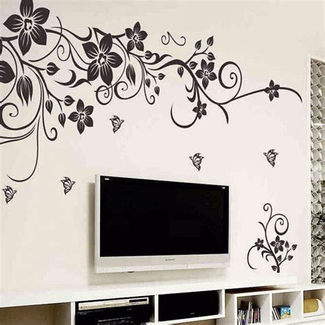 Diy 3d Romantic Flower Art Wall Decal The Decal House